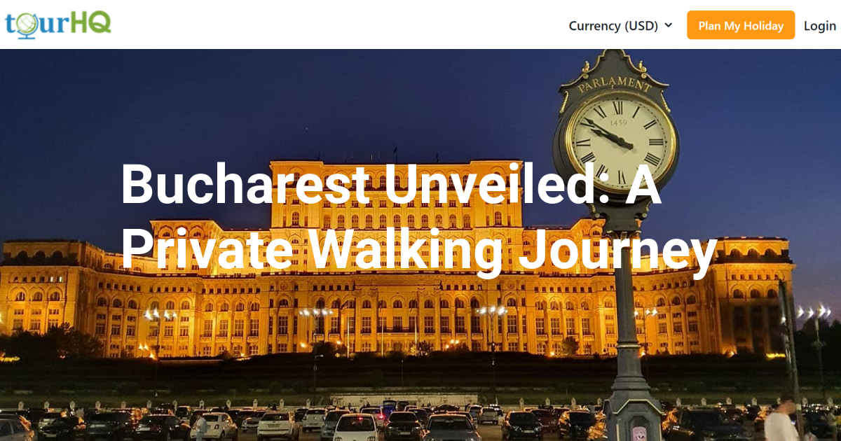 Bucharest Unveiled: A Private Walking Journey